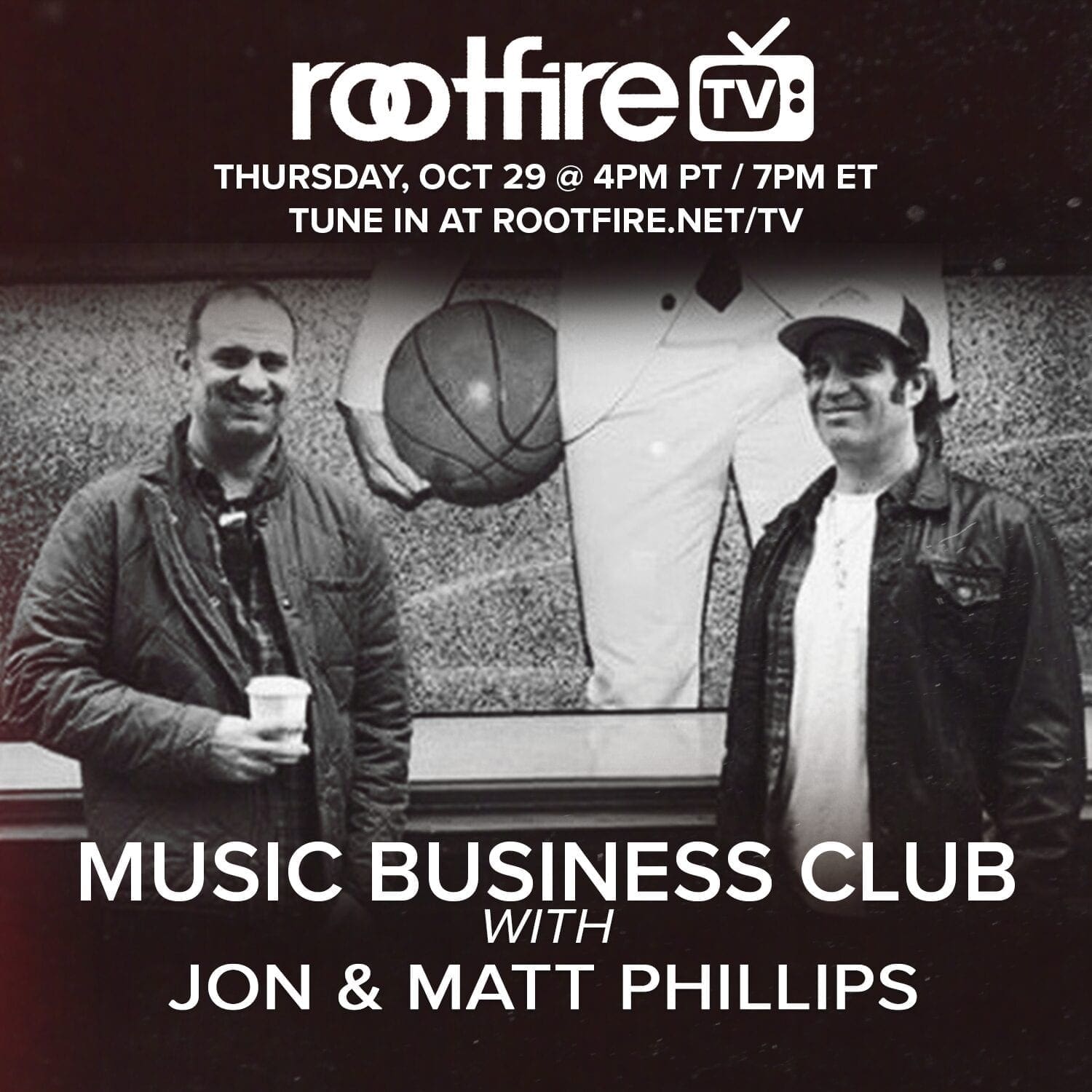 Jon and Matt Phillips join Rootfire TV's Music Business Club Happy Hour ...